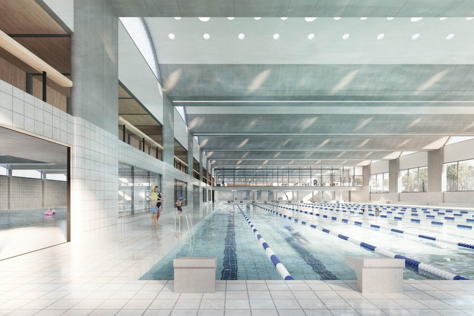 Schwimmhalle Neufeld | Armon Semadeni Architekten